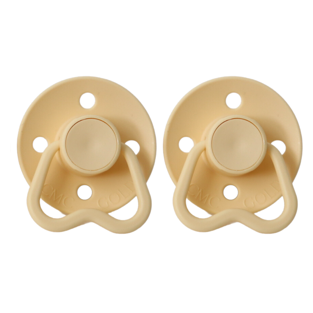 CMC 'Hold Me' Dummies Pale Yellow – cmcgoldwholesale